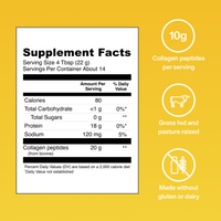 Lemon Collagen Peptides - Vital Proteins