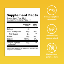Lemon Collagen Peptides - Vital Proteins