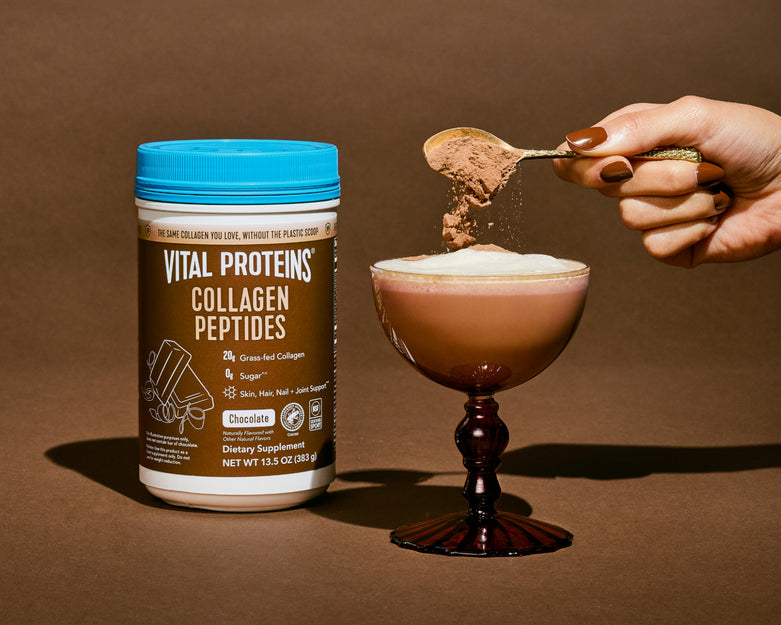 Chocolate Collagen Peptides - Chocolate Collagen Powder | Vital Proteins