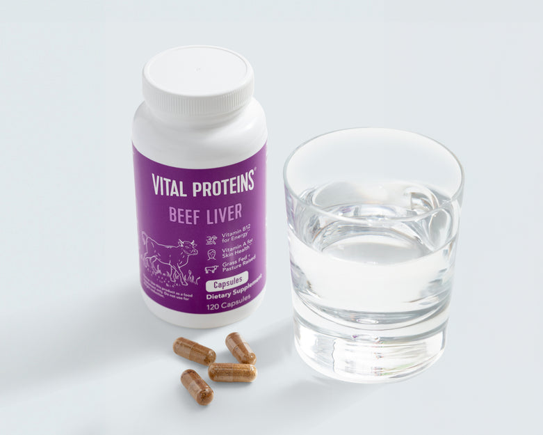 Grass Fed Beef Liver Pills - Beef Liver Supplement | Vital Proteins